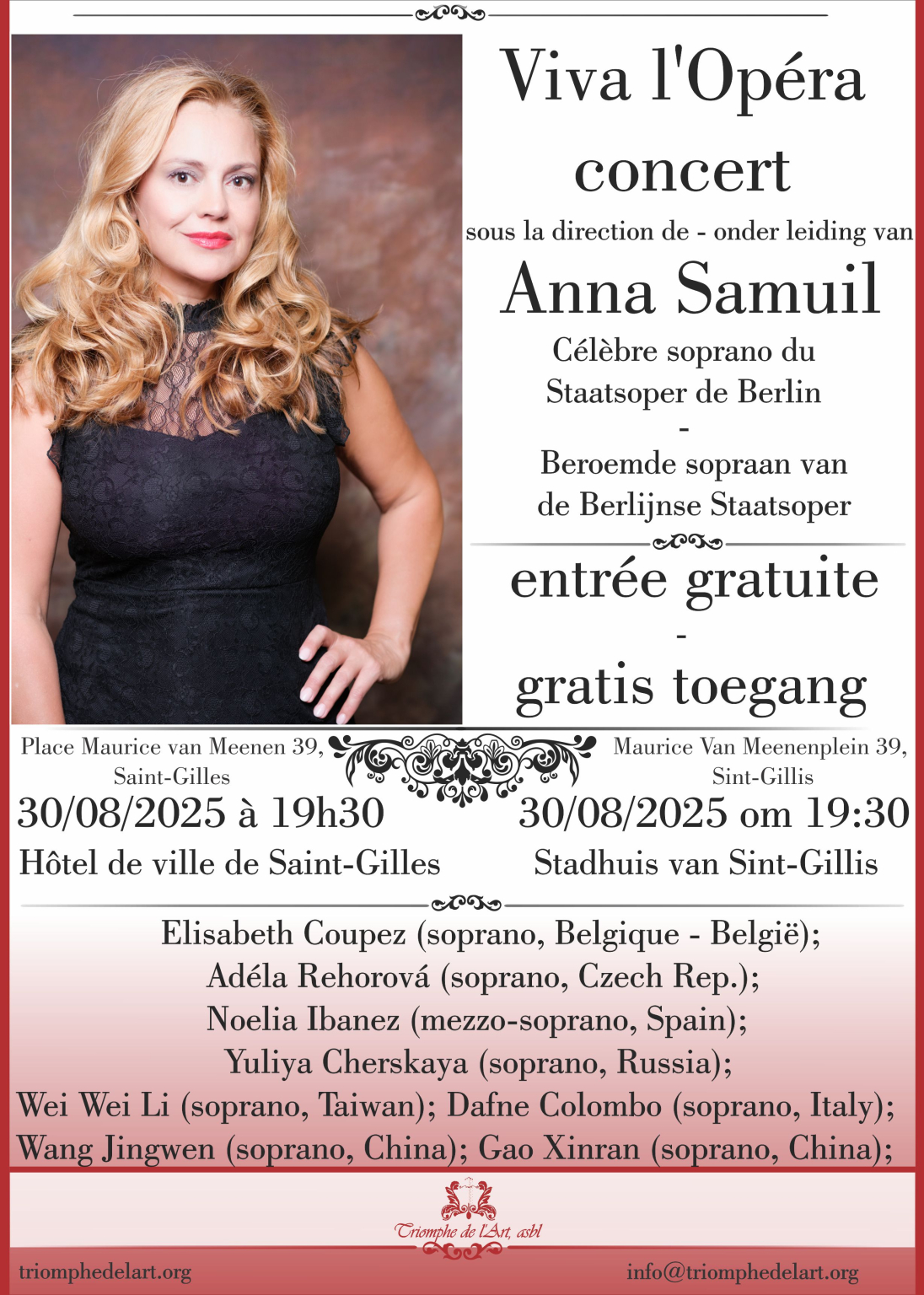 Concert Viva l’Opéra - Triomphe de l'Art